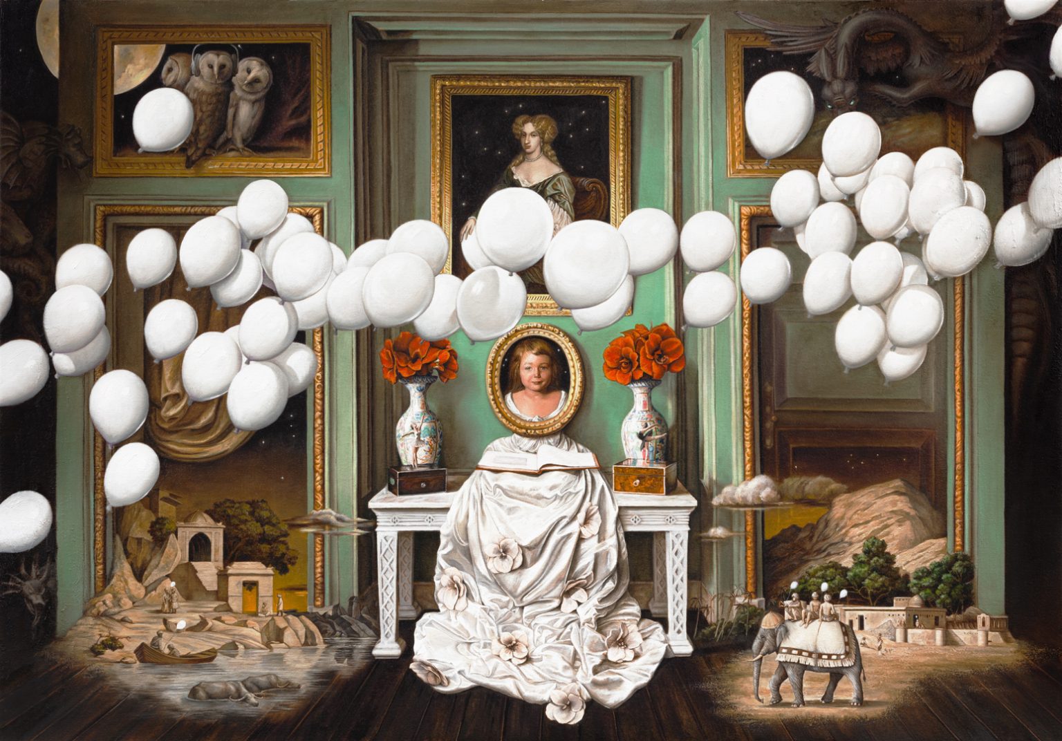 ANIKÓ BODA ART – painter of imaginary realism, thinker and storyteller